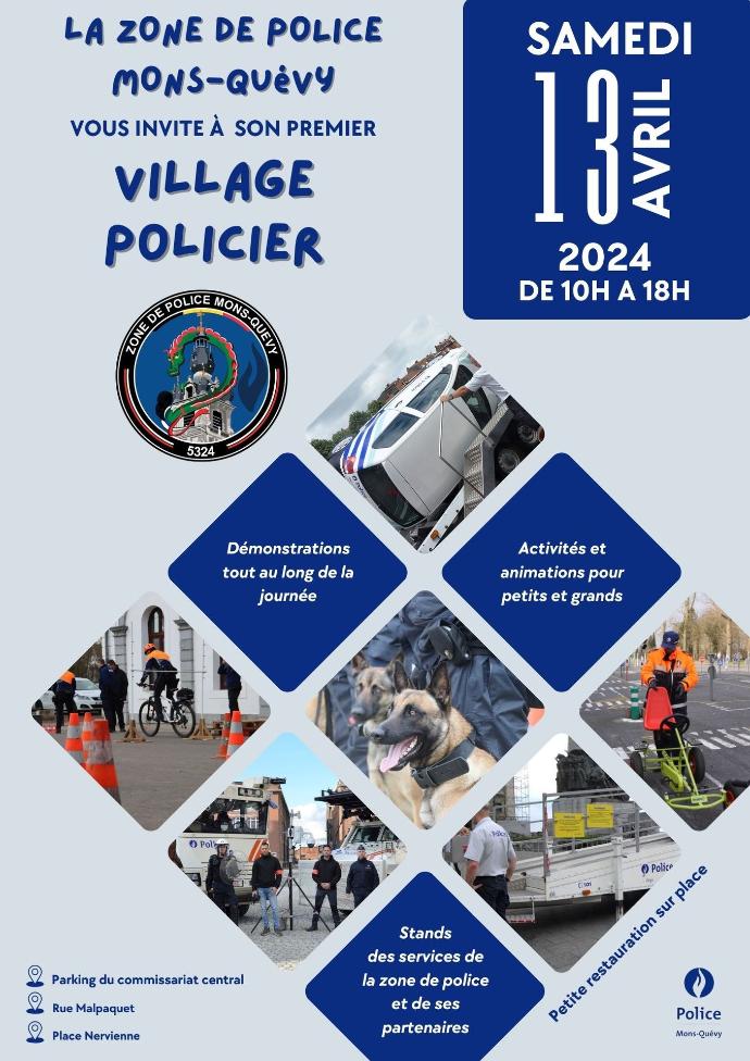 Village Policier Zone de Police Mons-Quévy | Zone de Police Mons-Quévy